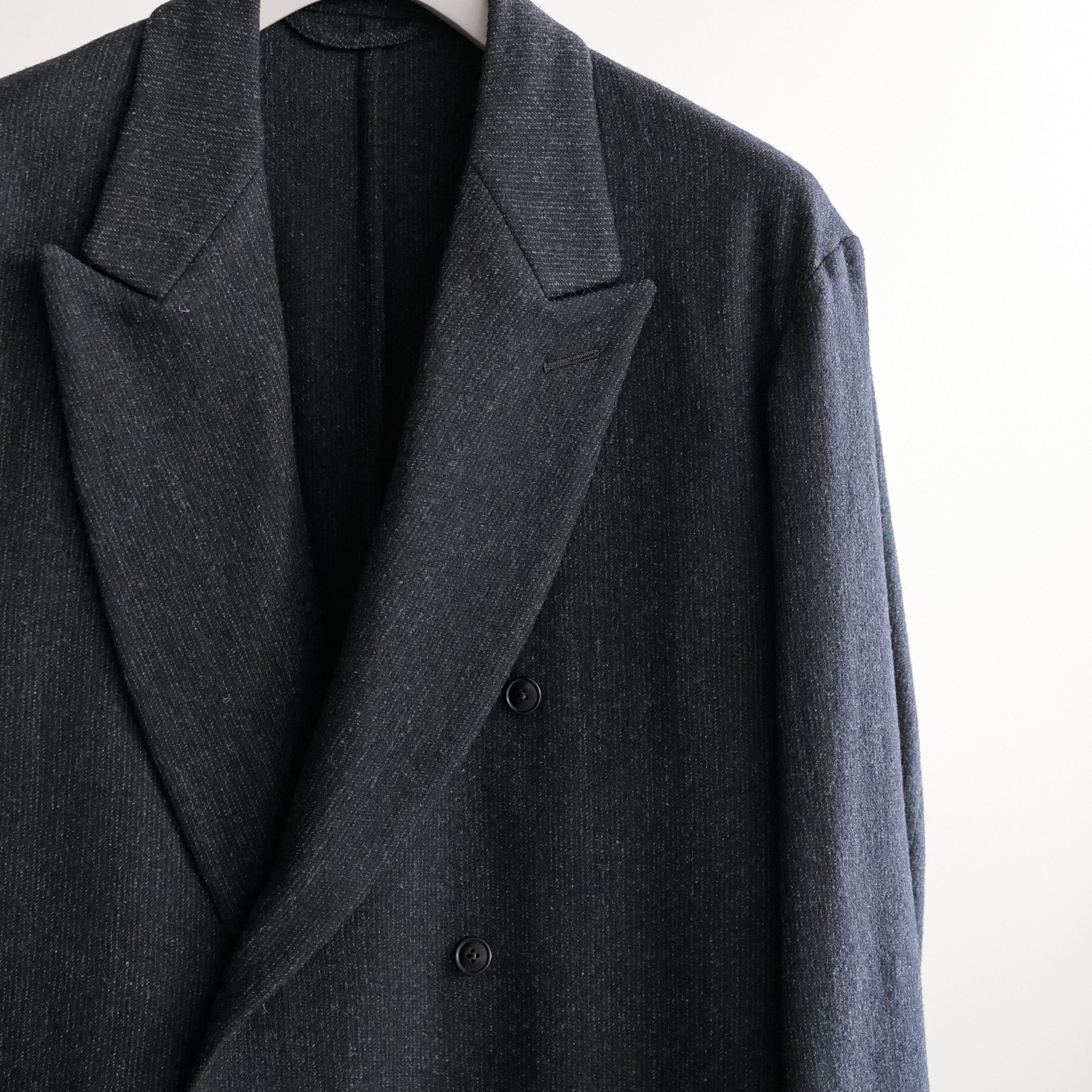 REFINED WOOL DOUBLE JACKET – ABOUT